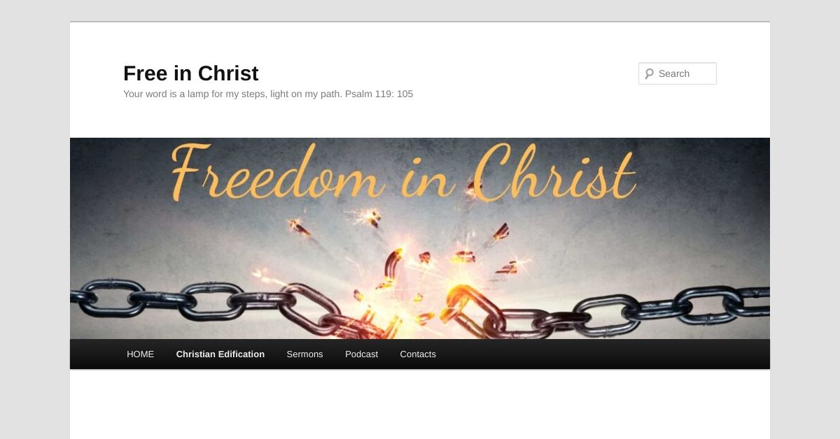 Christian Edification | Free in Christ